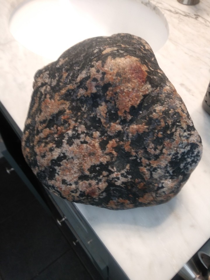 Lunar Breccia Meteorite Unslice From NEA 1225 gr - Rare Moon Rock ...