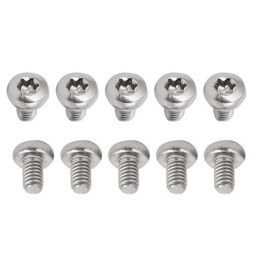 100Pack M2.5x4mm Pan Head Torx Screws 304 Stainless Steel Torx ...