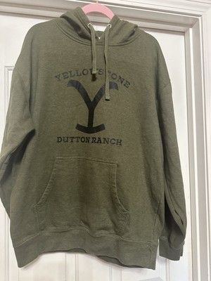 Yellowstone Dutton Ranch Hoodie, Men’s XL, Green | eBay