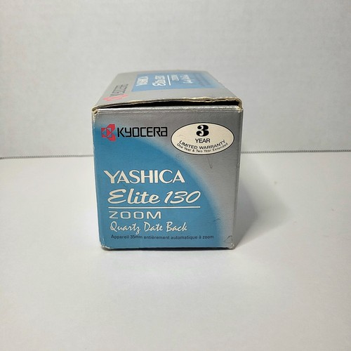 KYOCERA YASHICA Elite 130 Zoom Quartz Date Back 35mm film camera ...