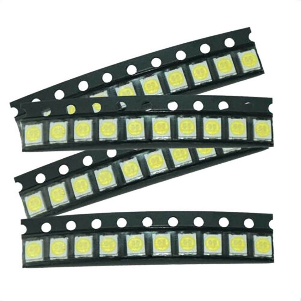 50/100x 1W 6V FOR LCD TV Repair Led TV Backlight Strip Light-diode 2835 ...