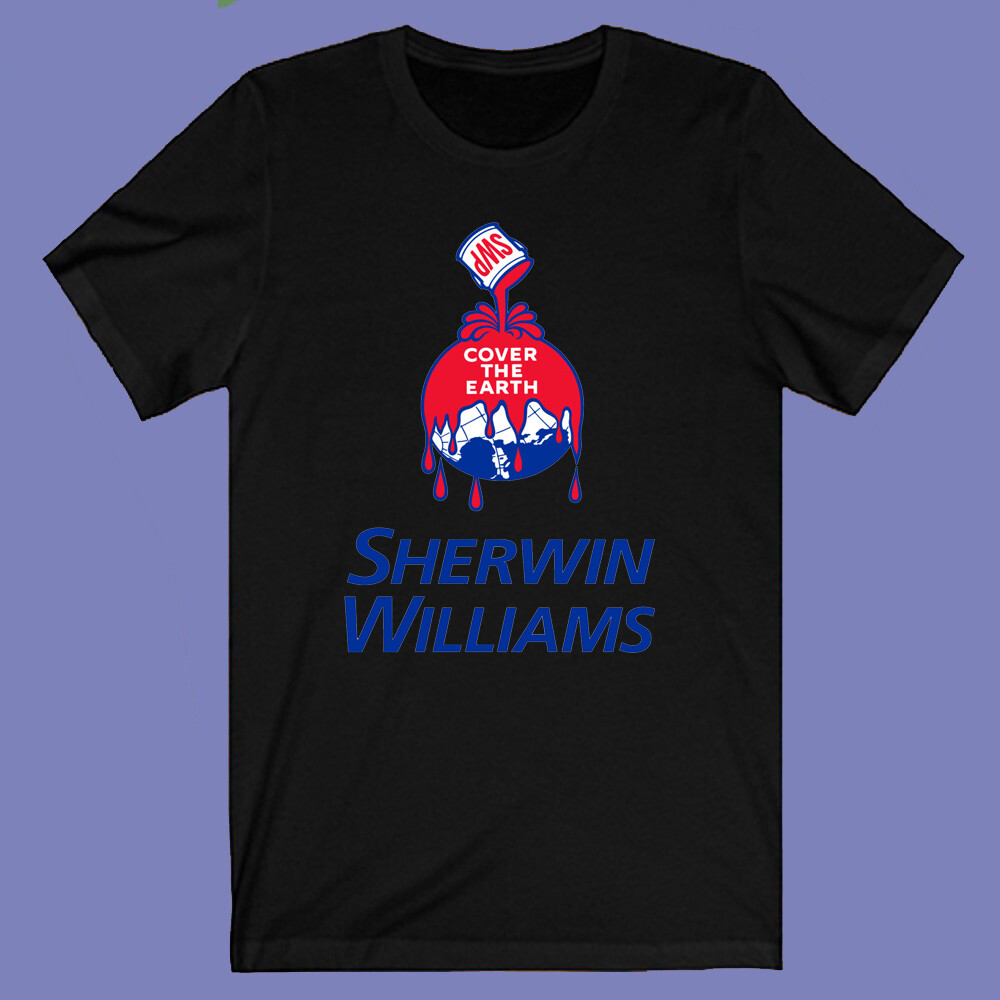 Sherwin Williams T Shirts Sherwin Williams Logo White Painting T Shirt