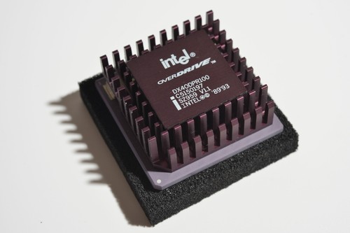 Intel DX4ODPR100 DX4 OverDrive Processor 100MHz 486 Upgrade | eBay