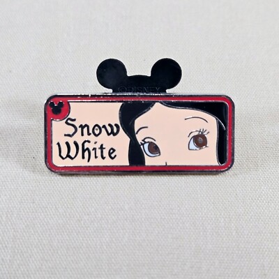 Disney Pin Trading Snow White Hidden Mickey Princess Rear View Mirror ...