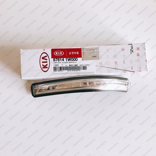 87614 1W000, 87624 1W000 Genuine OEM LED Side Mirror Signal Lamp LH, RH ...