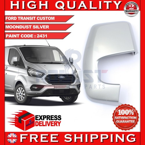 FOR TRANSIT CUSTOM PAINTED MOONDUST SILVER RIGHT SIDE DOOR WING MIRROR ...