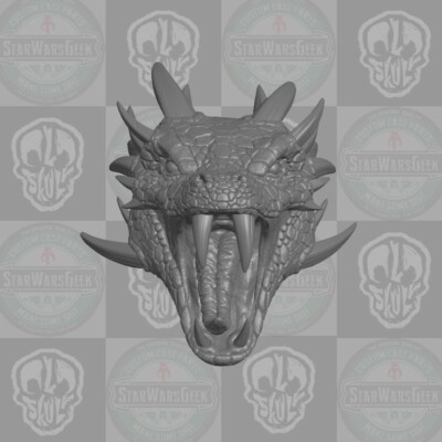 Herensuge Dragon Basque Mythology custom head for Mythic Legions ...