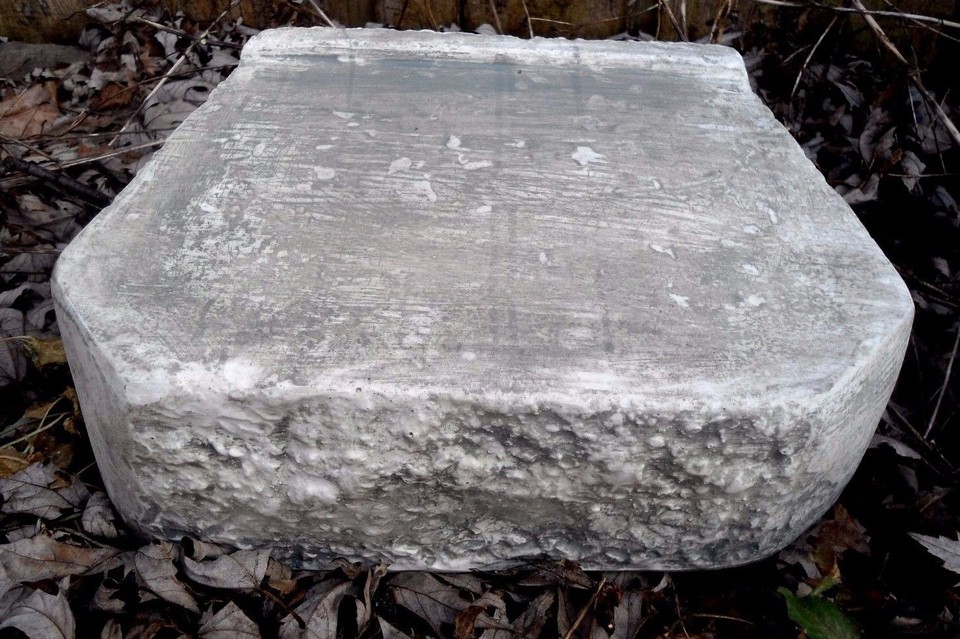 Retaining wall brick concrete mold 1/8th" poly plastic 11" x 8" x 4" | eBay