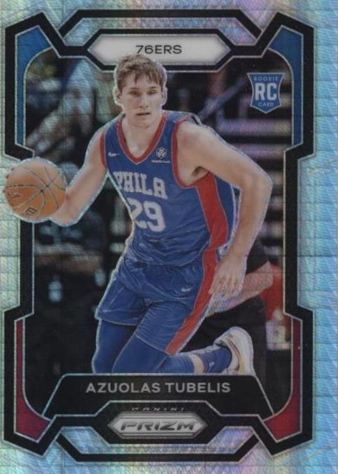 2023-24 Panini Prizm - Azuolas Tubelis #283 Hyper Prizm (RC) for sale ...
