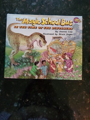 Magic School Bus In the Time of the Dinosaurs Joanna Cole 1994 HC DJ ...