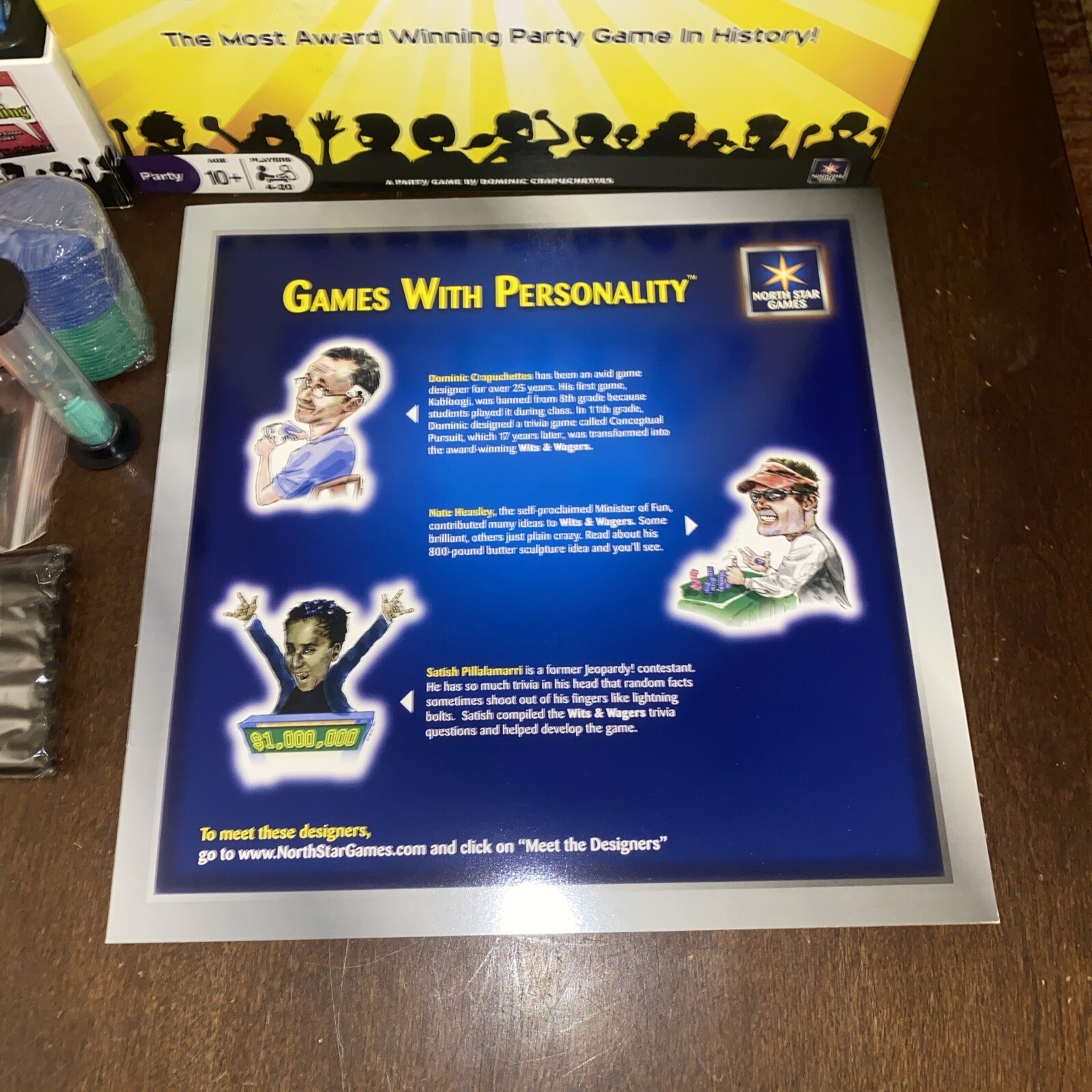 North Star Games Wits & Wagers Complete Game - NSG101 for sale online ...