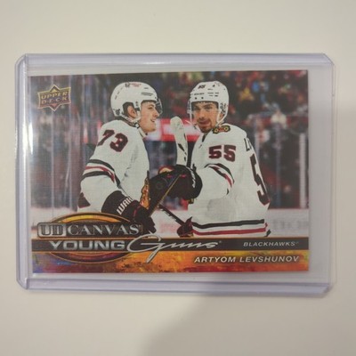 2025-26 Upper Deck Series 2 UD Canvas C-234 Young Guns Artyom Levshunov ...