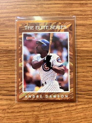 Andre Dawson 1991 Donruss Elite Series Set #4 2780/10000 Chicago Cubs ...