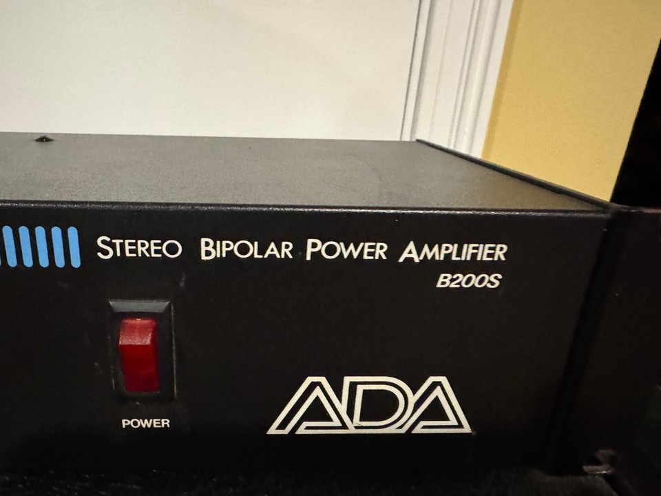 ADA B200S Rack Mount Stereo Bipolar Power Amplifier - Fair Condition | eBay