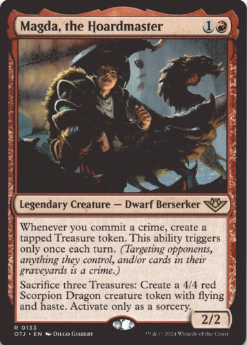 MTG Magda, the Hoardmaster Normal NM Outlaws of Thunder Junction Magic ...