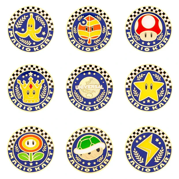 【USJ】Super Nintendo World Mario Kart Pin Badge Complete Box 2025 Super ...