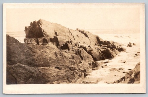 RPPC Rocky Ocean Coastline Real Photo c1910 | eBay
