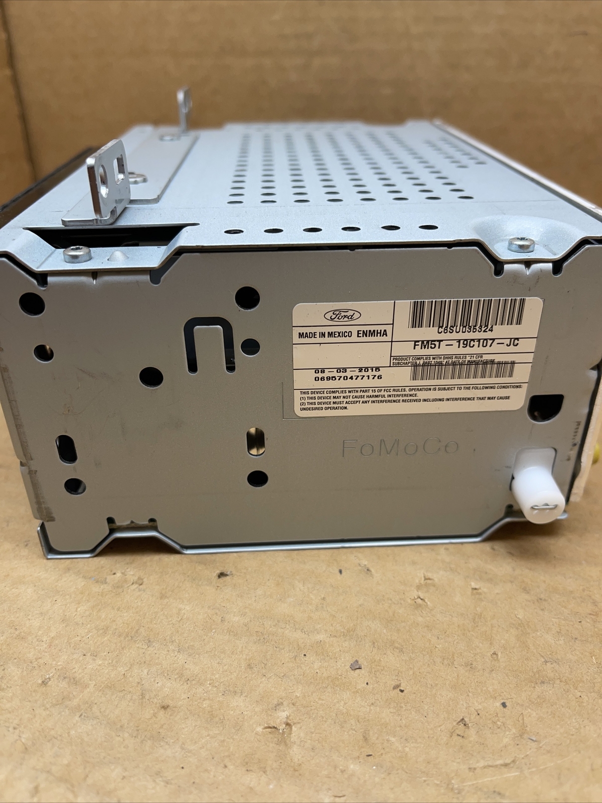 2015-2018 FORD FOCUS RADIO MODULE UNIT STEREO CD PLAYER FM5T-19C107-JC ...