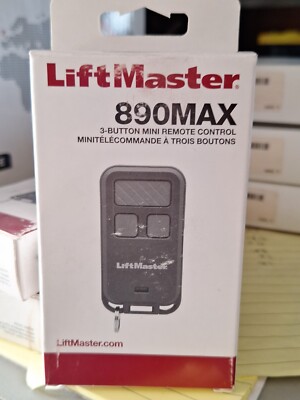 LiftMaster 890MAX 3-Button Mini Remote Control | eBay