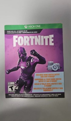 Dark Vertex Fortnite Bundle Code +500 V-BUCKS | eBay