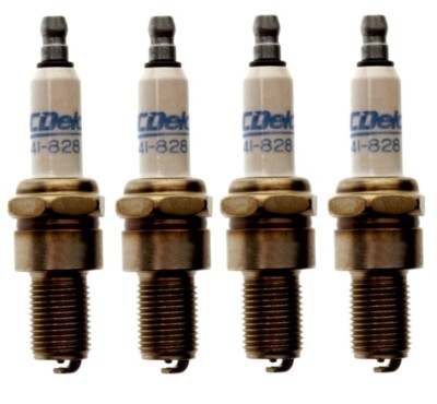 Set Of 4 Spark Plugs AcDelco For Dodge Aries Caravan Plymouth Reliant 2 ...