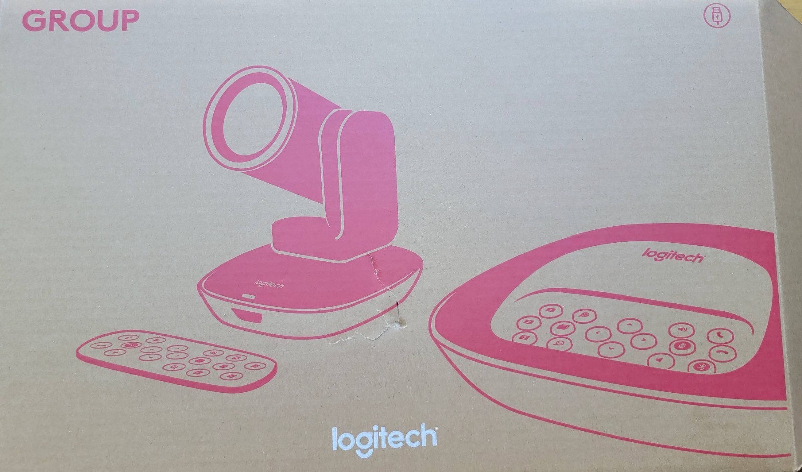 Logitech 860-000543 10x Zoom 1080p HD Video Conferencing Camera 15247kn ...