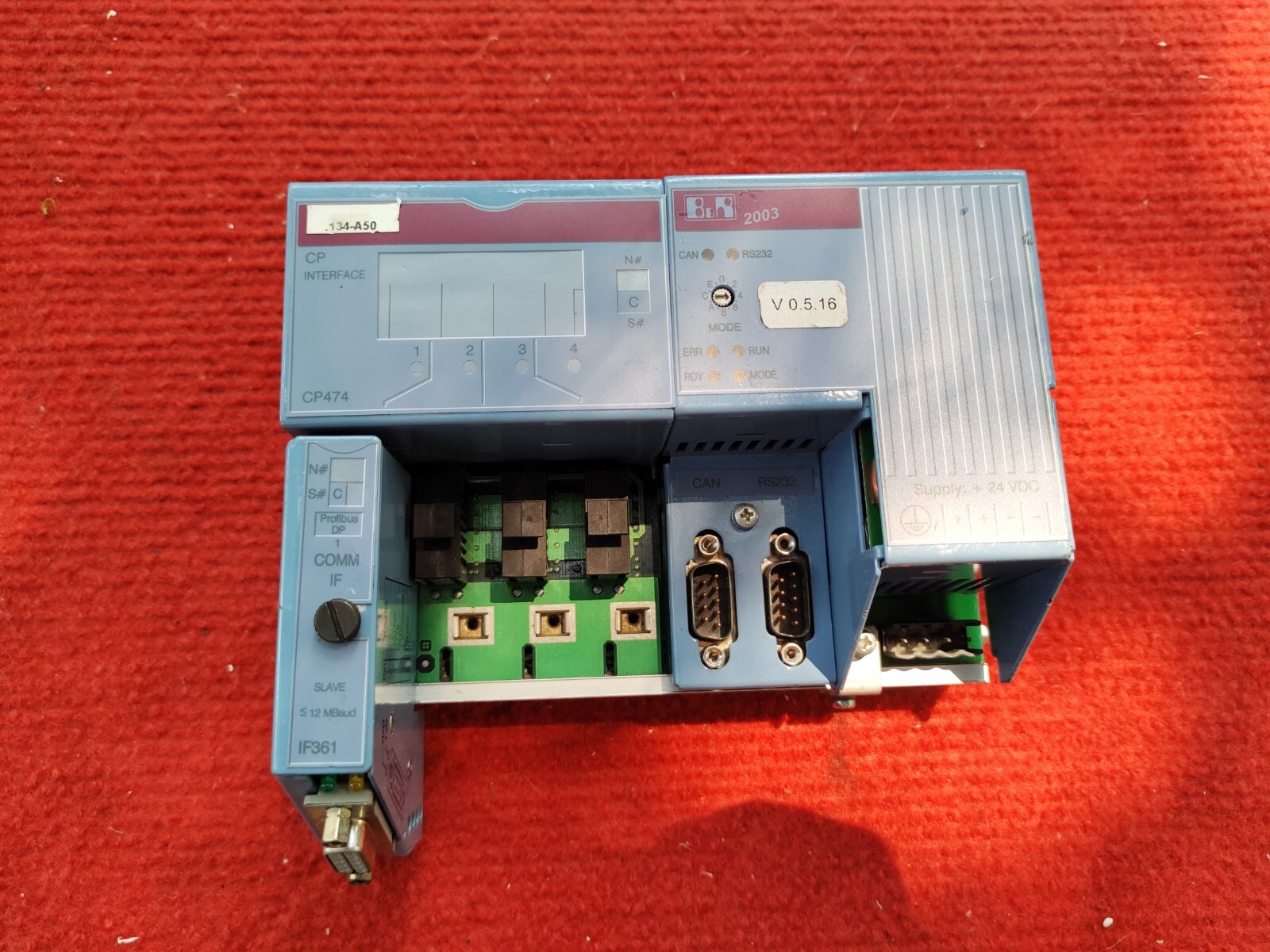 P:MP3 B&R 2003 PLC Module Control Board , 7CP474.60-1 , 7IF361.70-1 Rev ...
