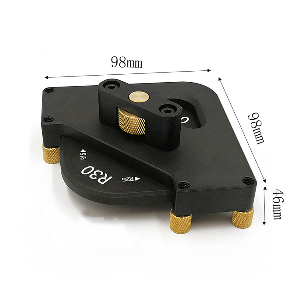 8 in 1 Versatile Corner Radius Quick Locator Jig for Woodworking ...
