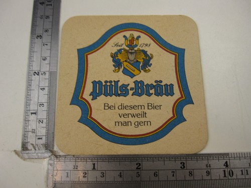 Vintage Piils-Brau Seit 1798 Beer Mat BIS | eBay
