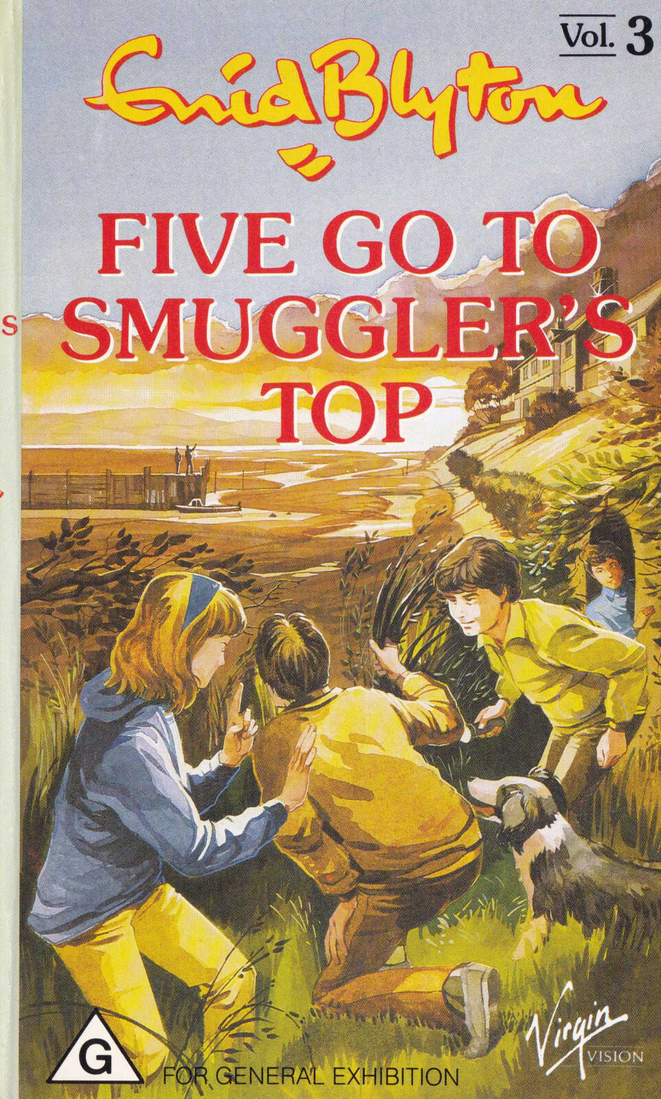 FAMOUS FIVE GO TO SMUGGLERS TOP Enid Blyton VIDEO VHS Pal SirH70 | eBay UK