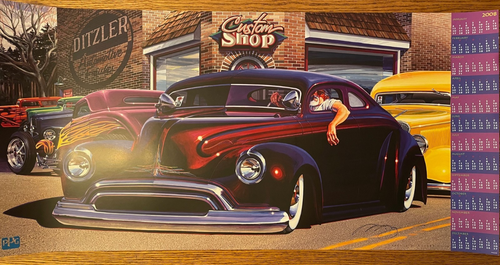 2008 PPG Limited Edition Print Autographed Calendar Poster by Darrell ...