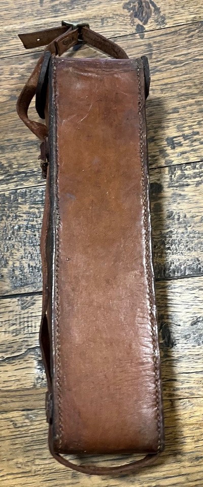 Vintage WW2 1940 Mk6 Leather Survey Scope Sight Case Marked Timbers ...