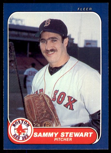 1986 Fleer Update Sammy Stewart Baseball Cards #U-107 | eBay