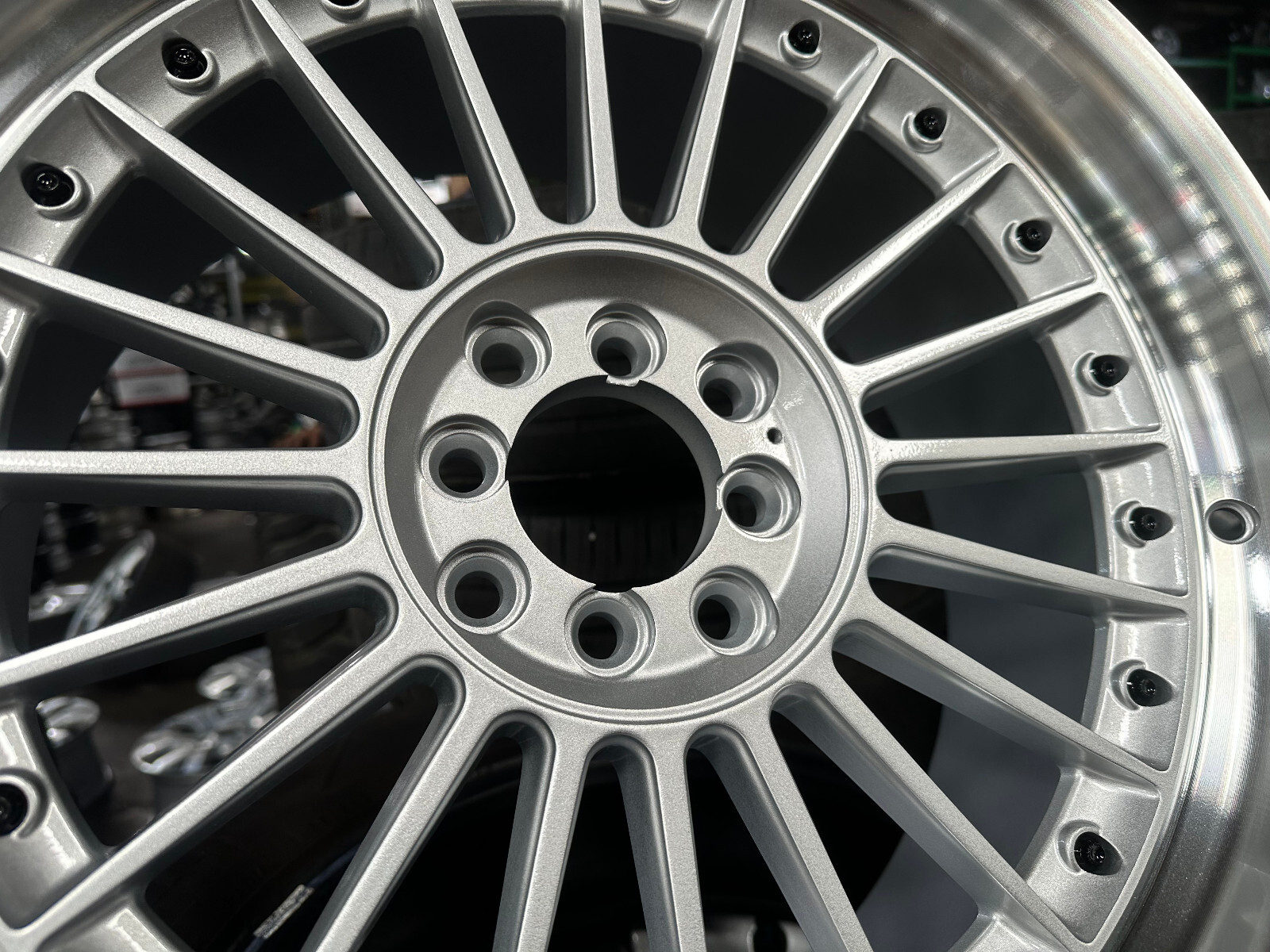 New 17x8J Alpina Classic Design BMW E30 Wheel (set of 4) 4x100 VW Golf ...