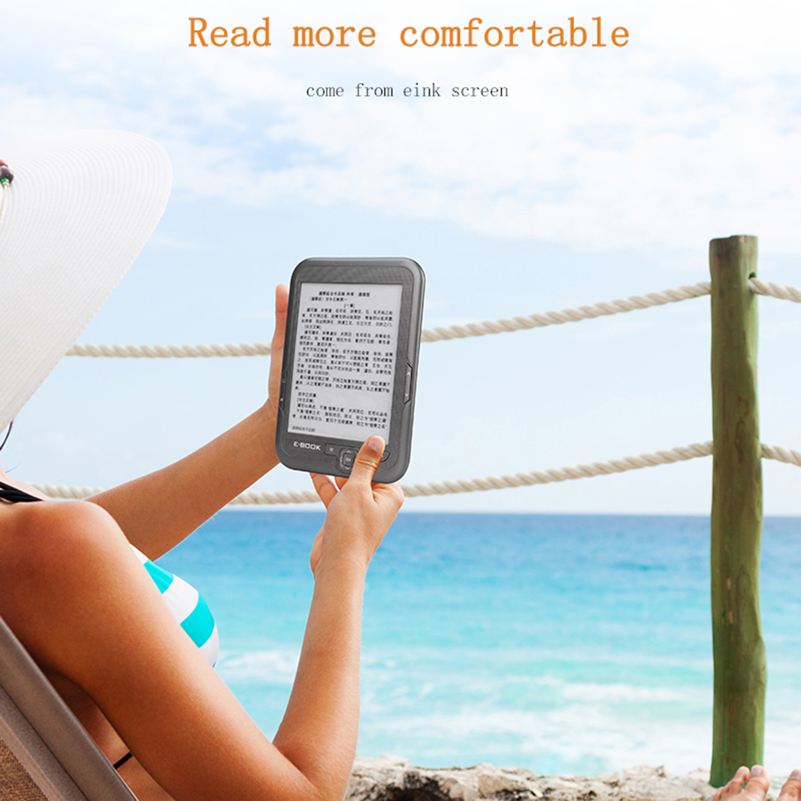 1024*768 Ereader Devices Reader Ebook Double RAM Targeting Ink Screen ...