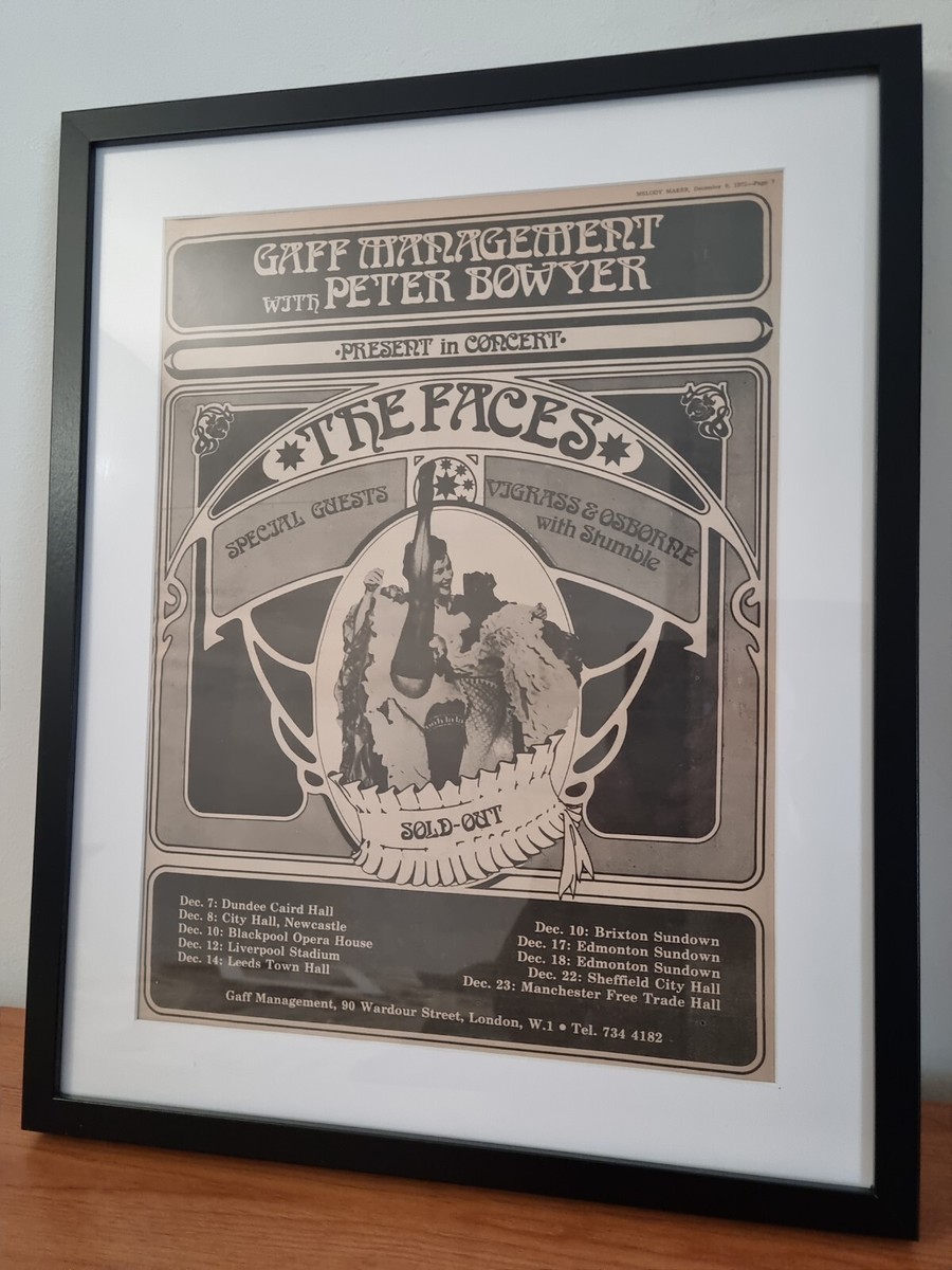 Poster Frames Edmonton Winter Tour 2000 Frame I Had Done.