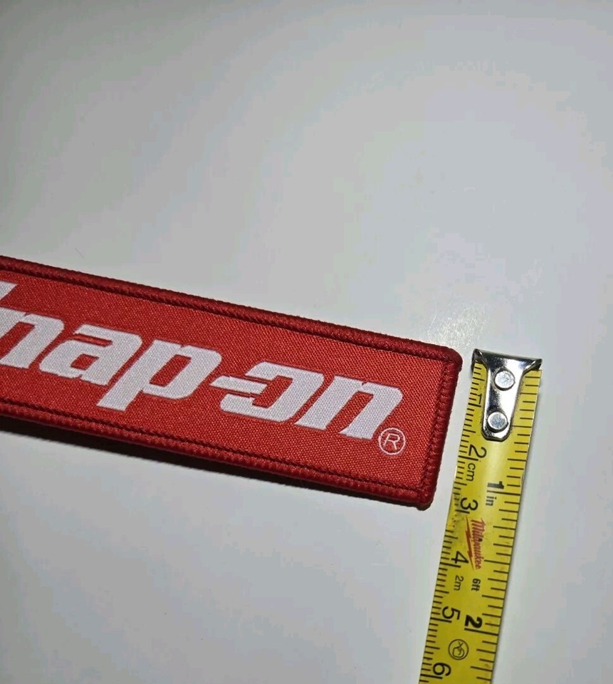 2Pack Snap On Tools PROMO Keychain Tag Lanyard Jet RED 5" X 1" W ...
