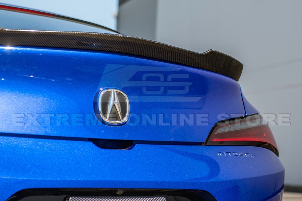 For 23-Up Acura Integra | Extended Carbon Fiber Package Rear Trunk Wing ...