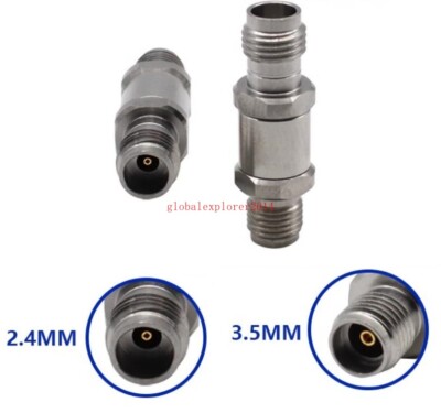 RF Test Adapter 2.4mm Female to 3.5mm Female DC-26.5GHz mmWave ...