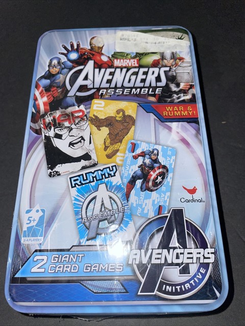 Marvel Avengers Assemble - 2 Card Games - Rummy & War Underplayed B4 ...