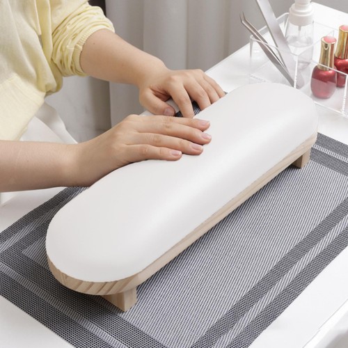 Nail Arm Rest Cushion Built-In Sponge Palm Rest for Manicure Nail Art ...