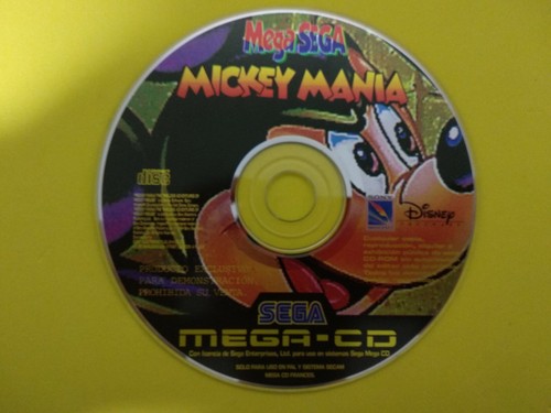 Mickey Mania Sega Mega CD Demo Disk | eBay
