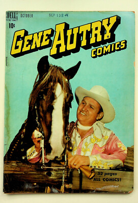 Gene Autry Comics #32 (Oct 1949, Dell) - Good- | eBay