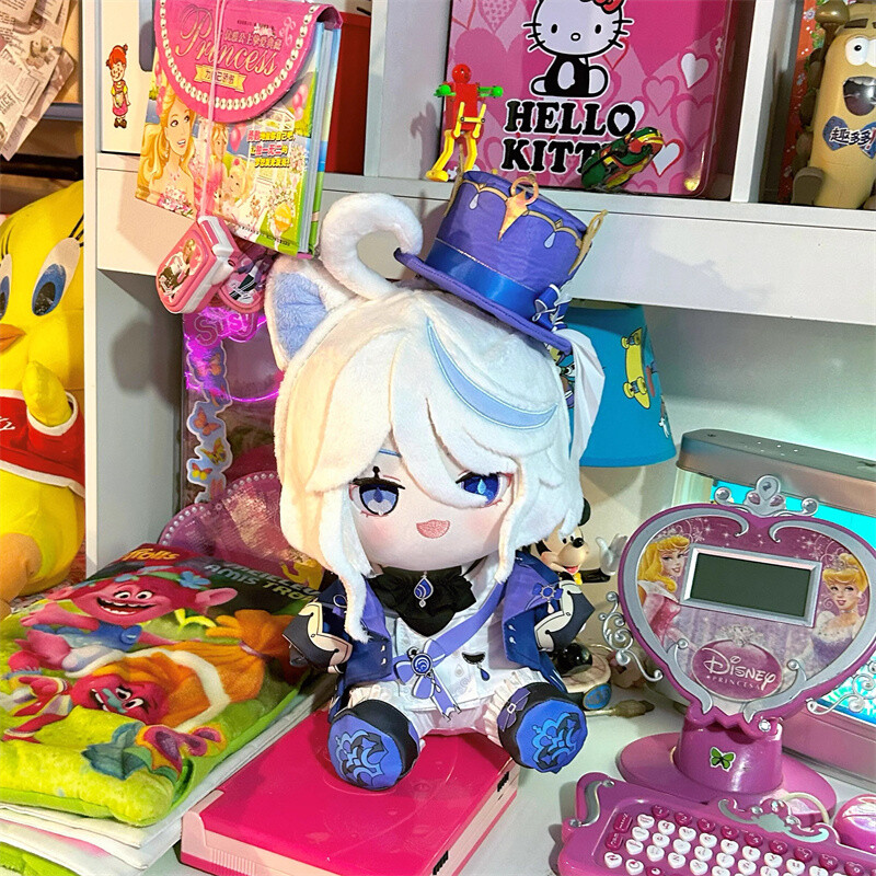 Anime Genshin Impact Furina Plush Stuffted Doll Toys Pillow Collection ...
