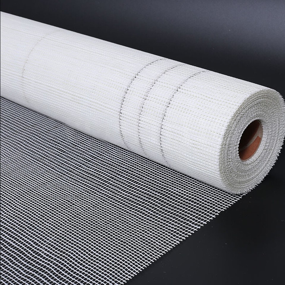 1x6M Fibreglass Mesh 160g/m2 For Drywall Plaster Rendering Crack Repair ...