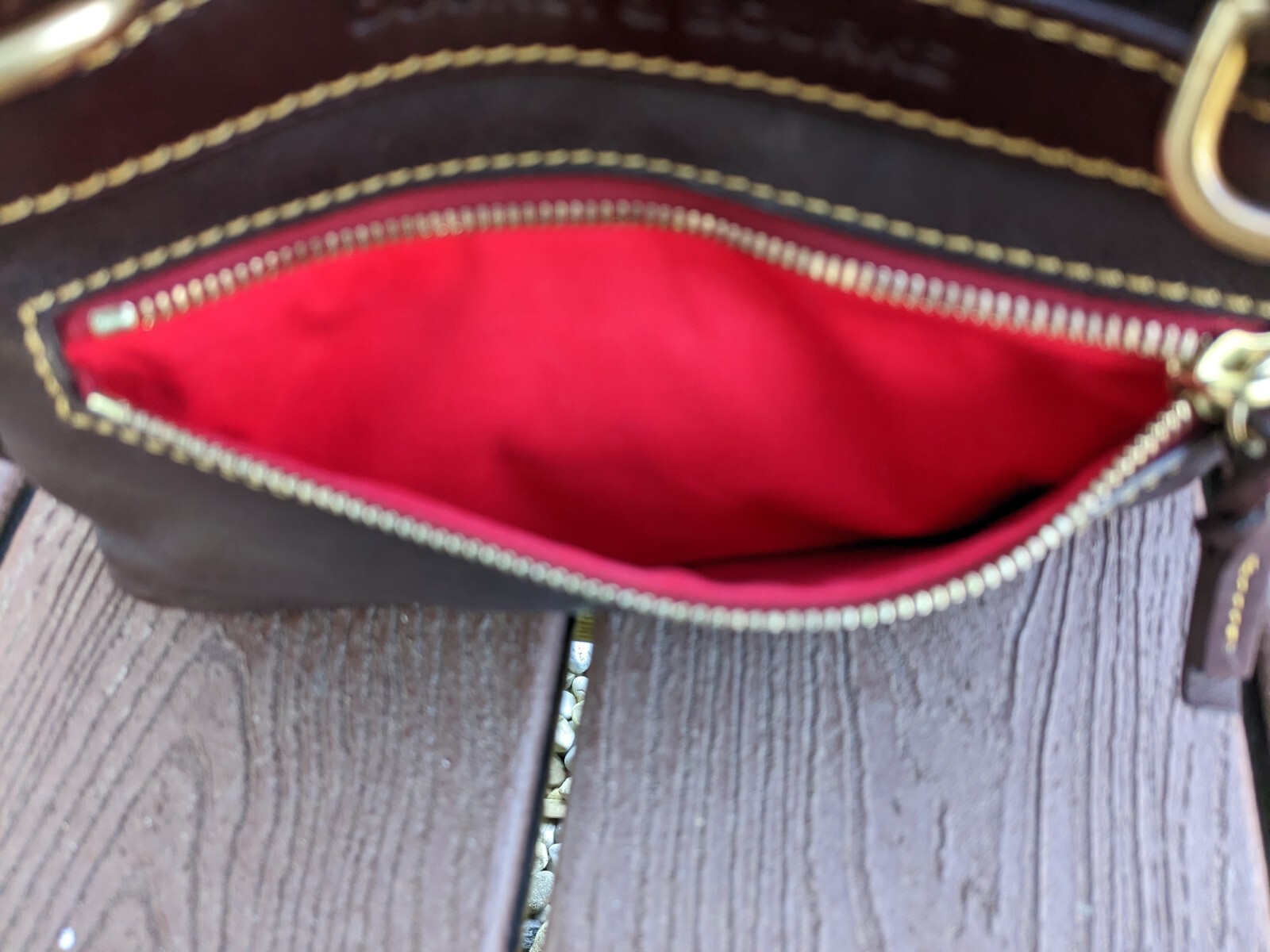 Dooney & Bourke Tmoro Brown Florentine Toledo Small Mailbag 📬 Messenger ...