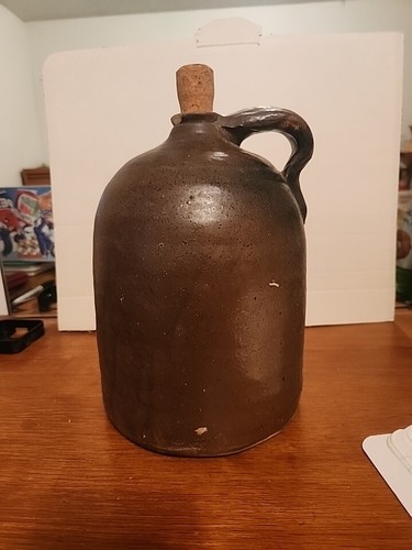 Antique Primitive American Beehive Whiskey Jug Crock | eBay
