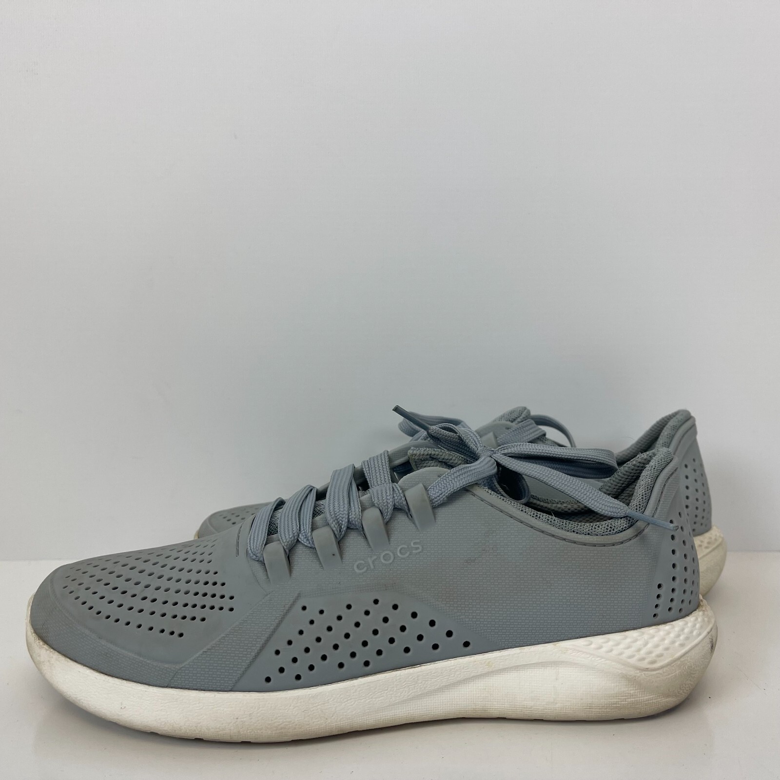 Crocs LiteRide 360 Pacer Shoes Grey Mens Size 8 - Gem