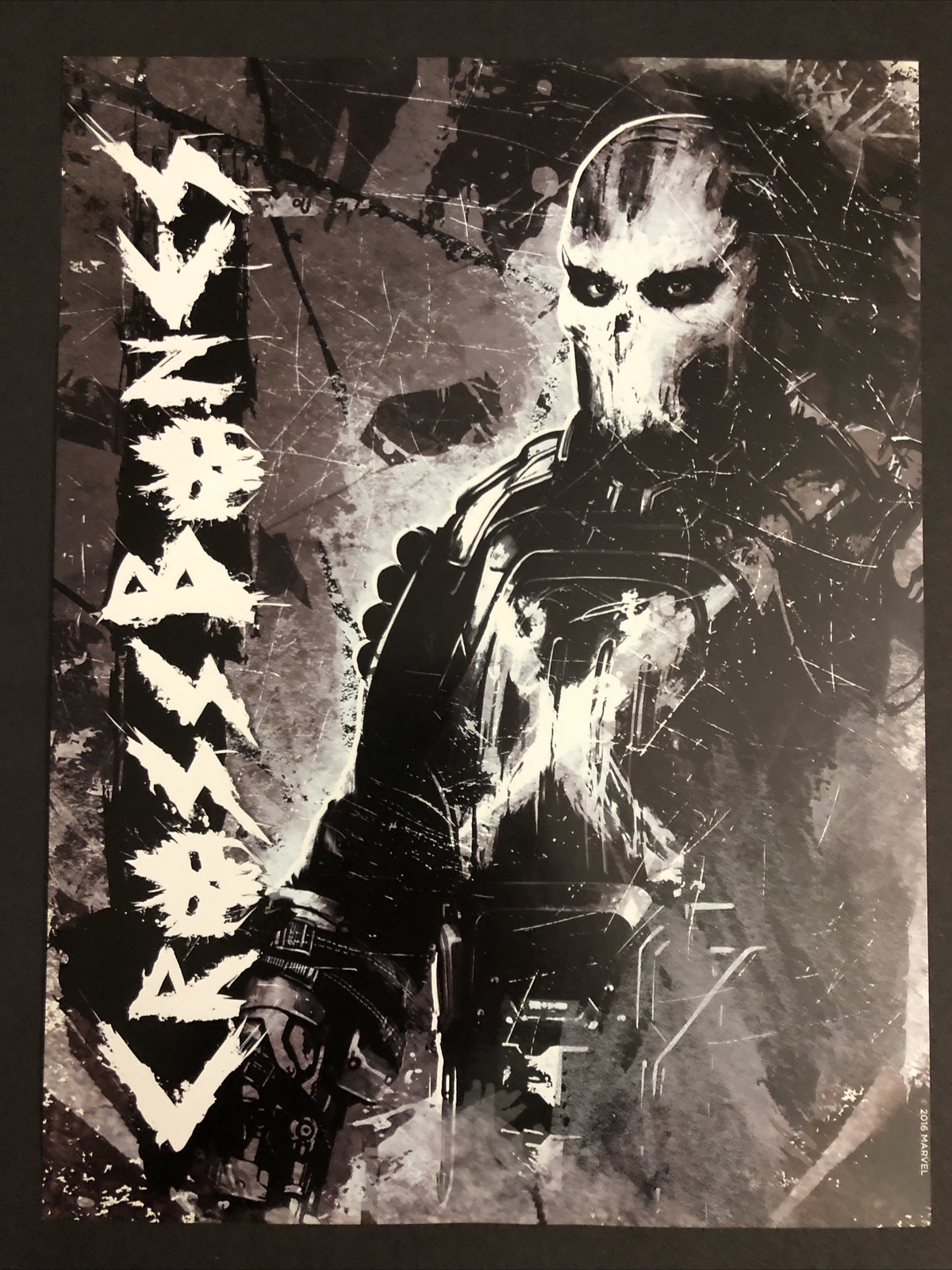 Crossbones - Captain America Civil War Movie Poster 8x10.5 | eBay