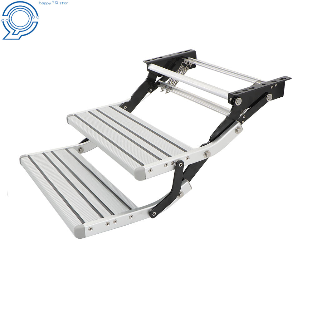 2 Step Pull Out Retractable RV Camper 21.65''W Steps Stair Anti-Slip ...